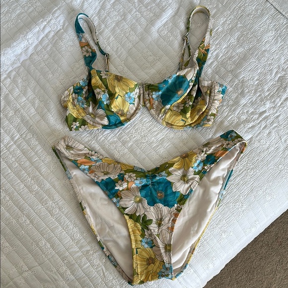 wild fable | Swim | Wild Fable Target Floral Bikini Set Xl | Poshmark